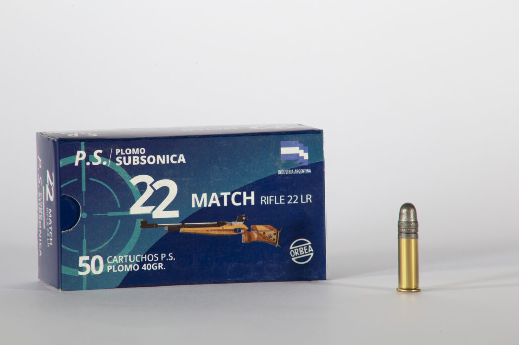 BALA CALIBRE 22 – MATCH RIFLE – Servicios y Aventuras